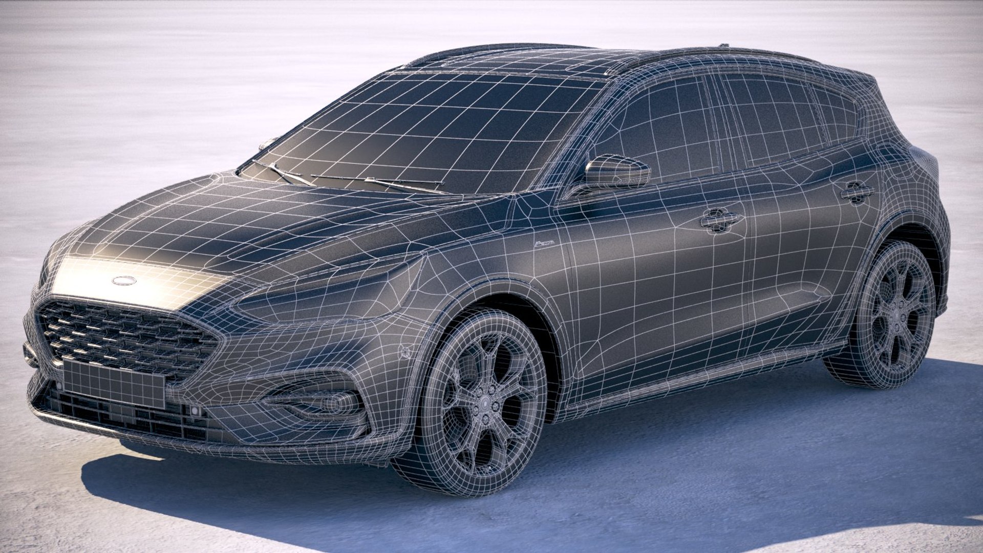 3D Focus Active 2019 Model - TurboSquid 1298907