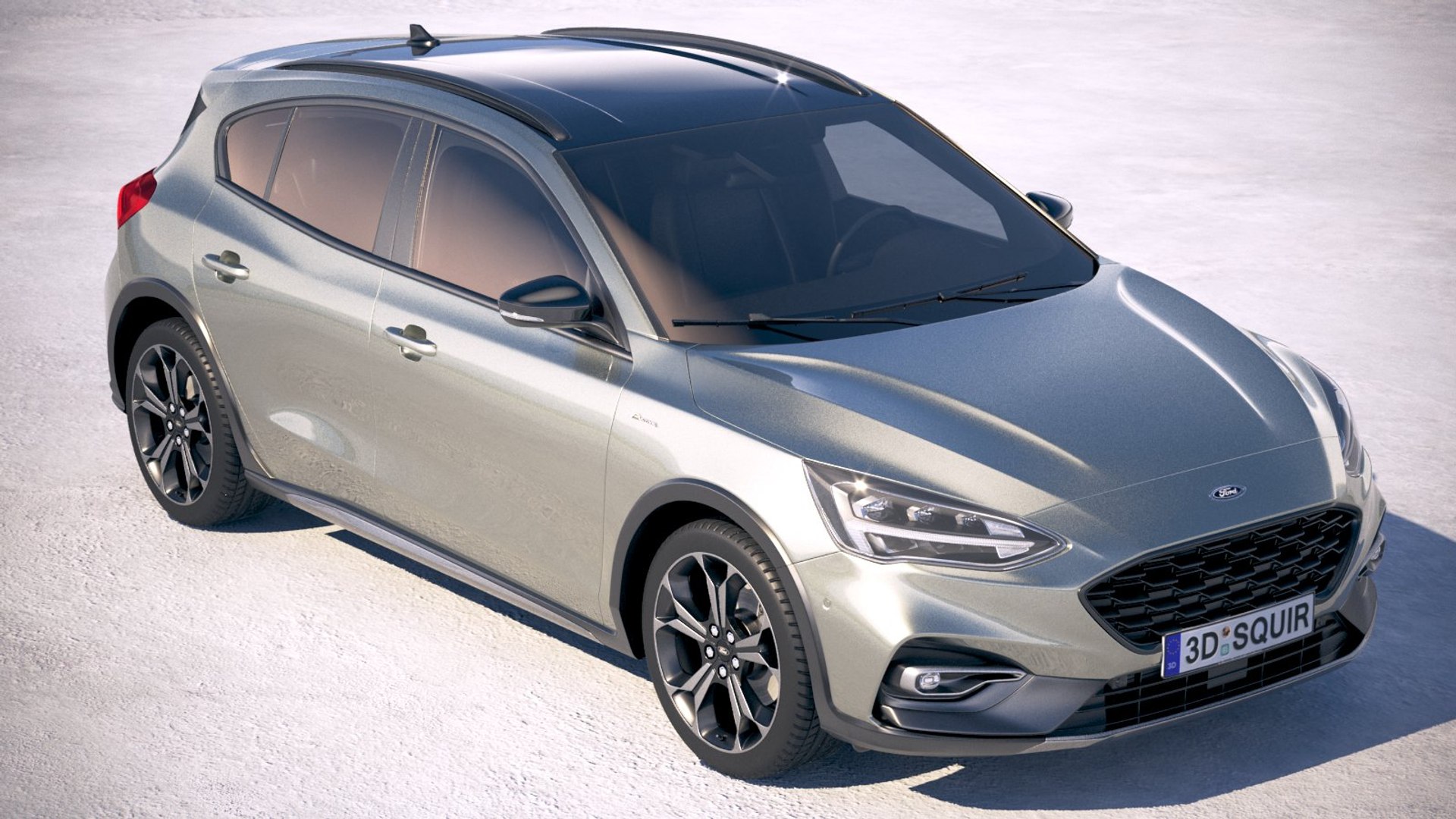 3D Focus Active 2019 Model - TurboSquid 1298907