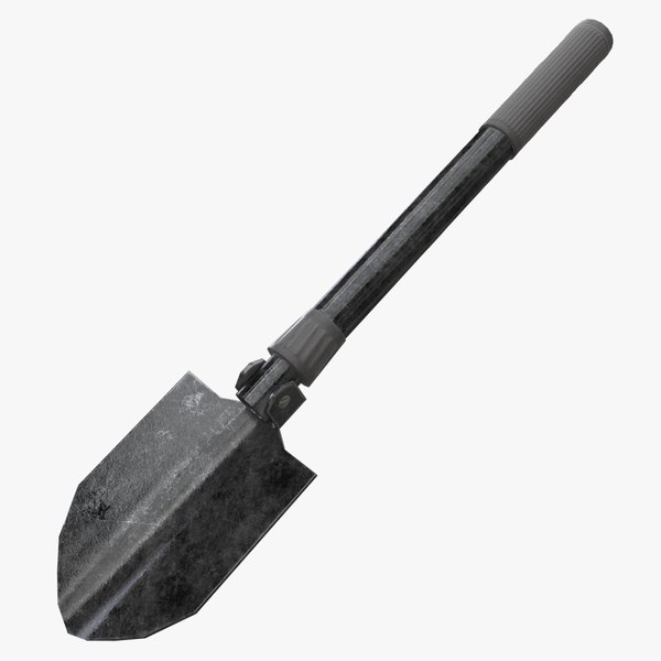 3D low-poly sapper spade model - TurboSquid 1178630