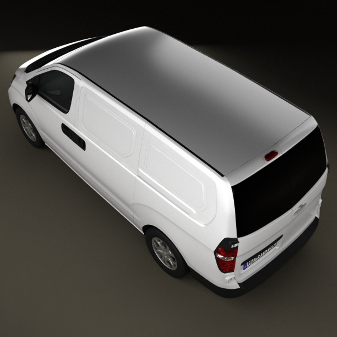 3d hyundai iload h1 model