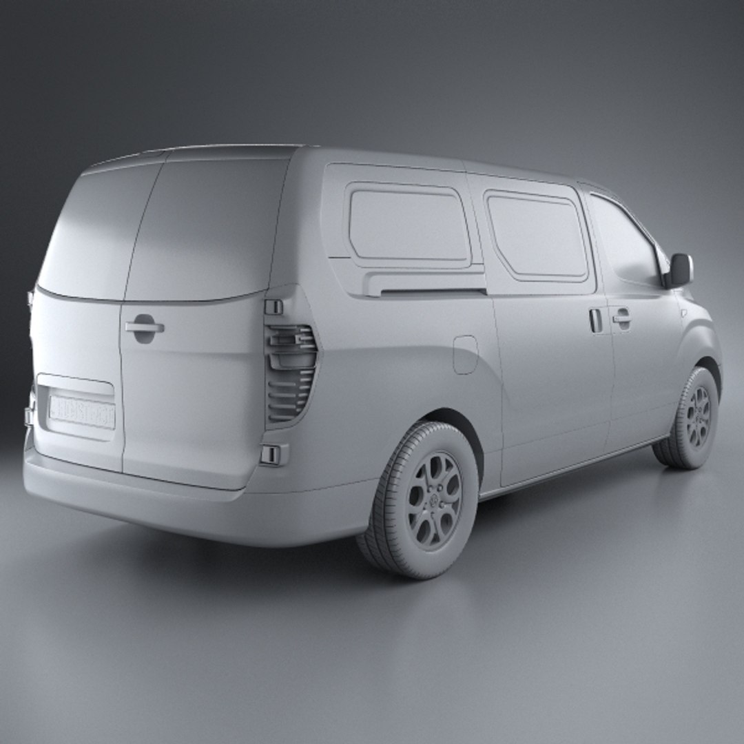 3d hyundai iload h1 model