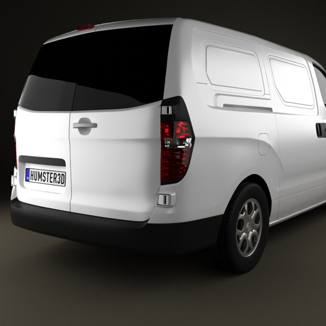 3d hyundai iload h1 model