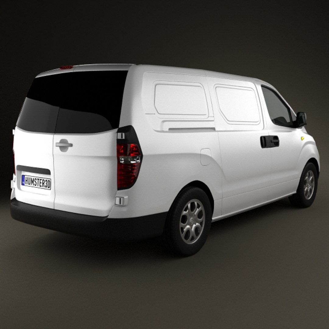 3d hyundai iload h1 model