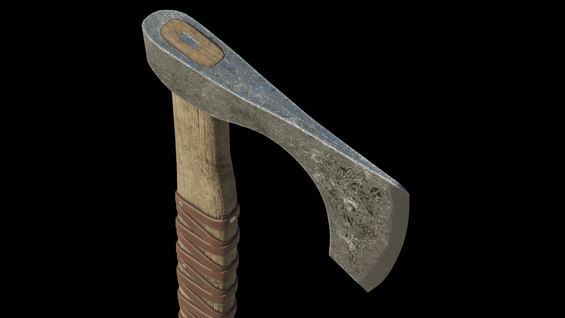 3D Celtic Battle Ax - TurboSquid 2123768