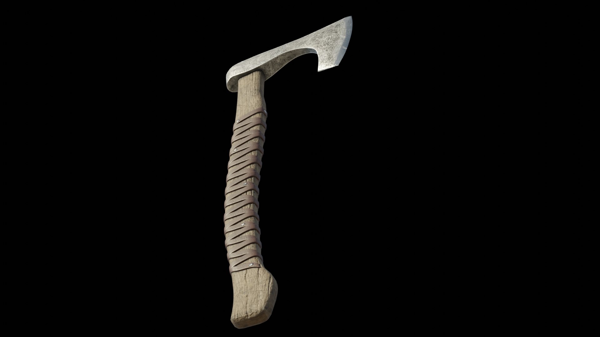3D Celtic Battle Ax - TurboSquid 2123768