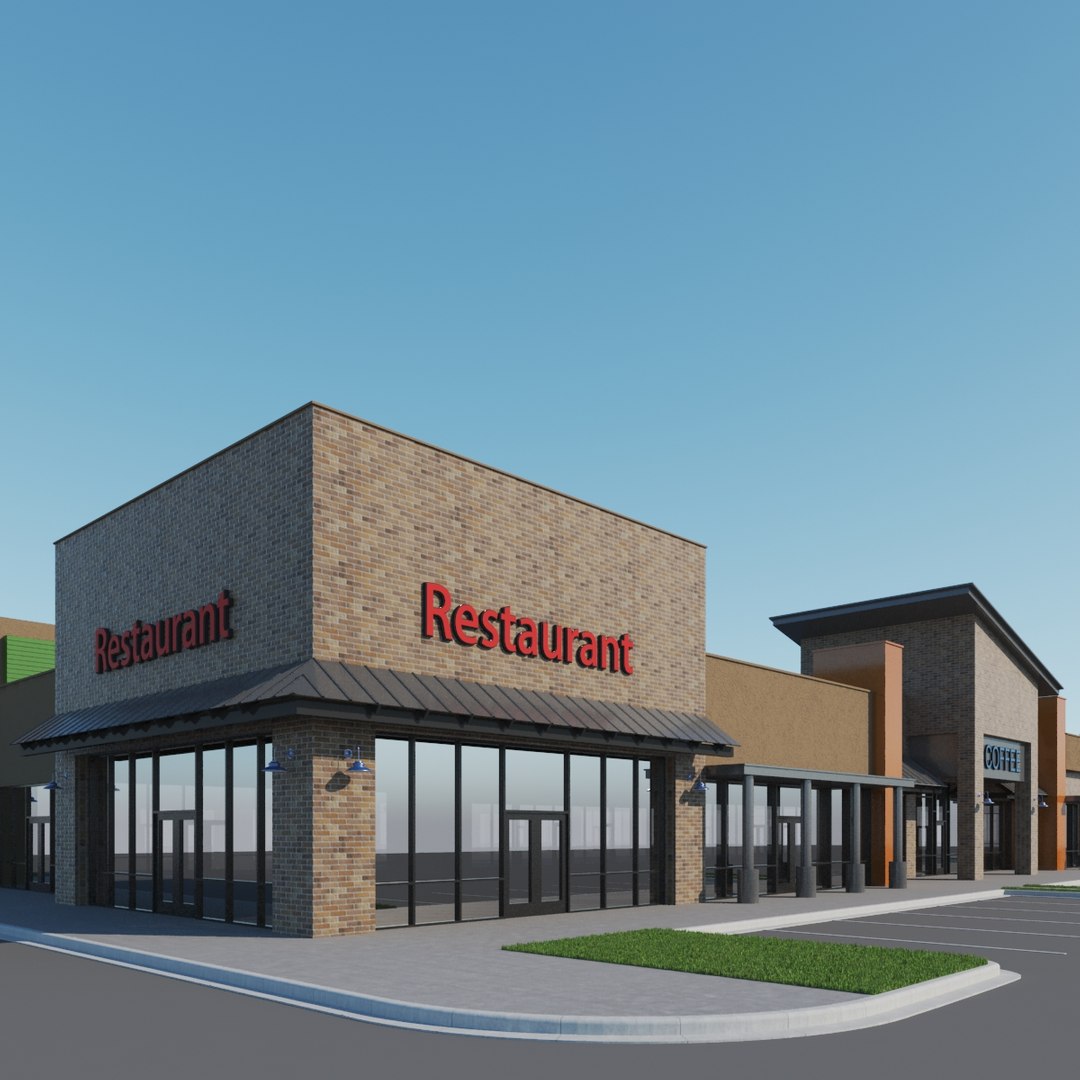 Modern Retail 3D Model - TurboSquid 1431207