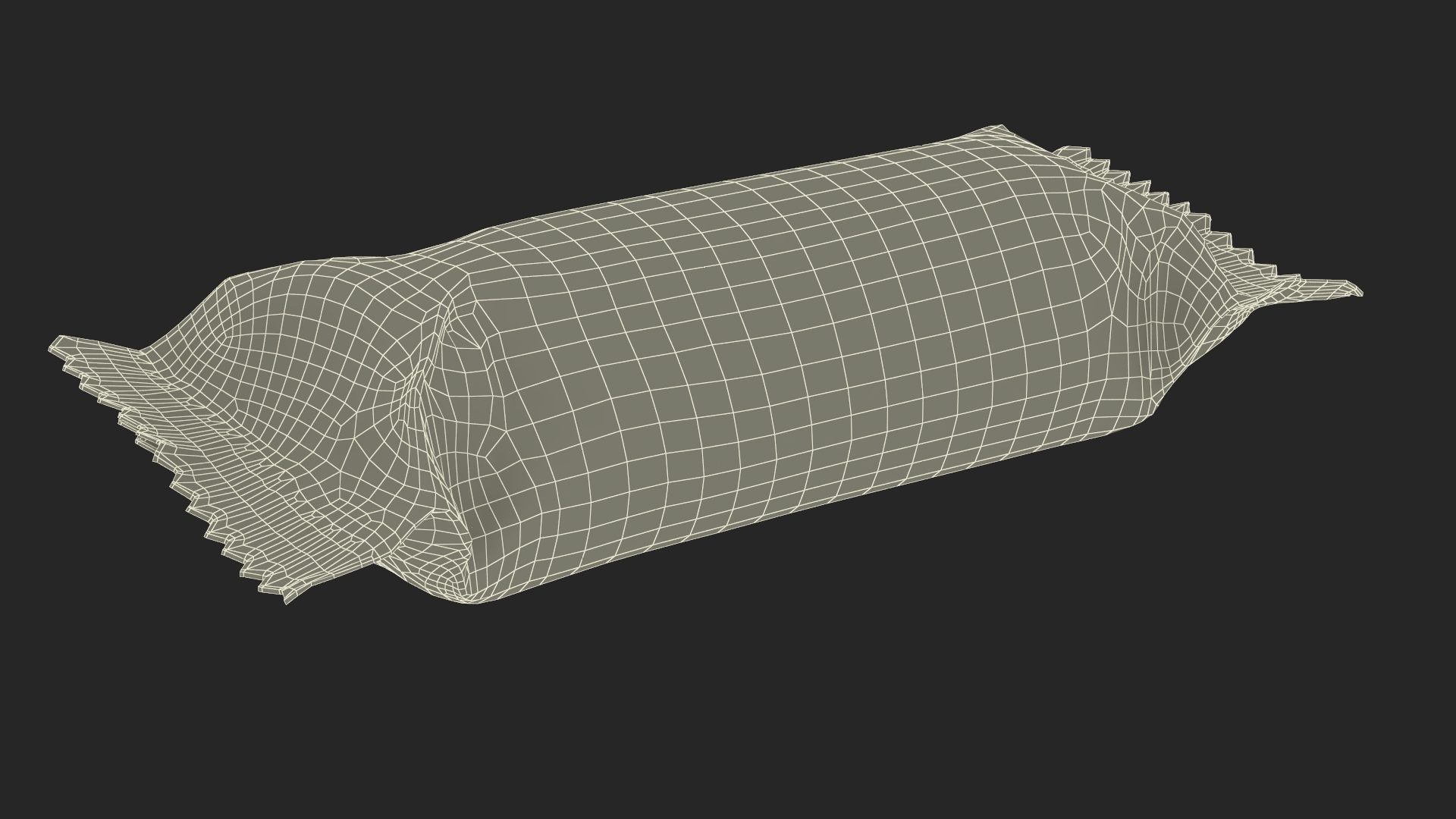 3D Ferrero Raffaello Candy Package 3PCs - TurboSquid 2202496