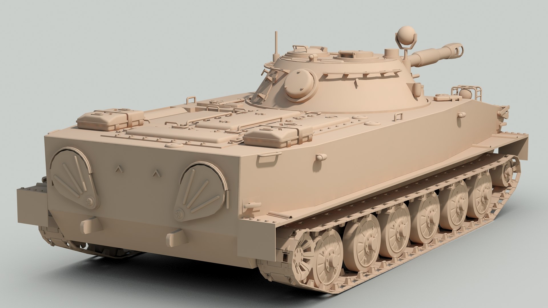 3d Soviet Light Tank