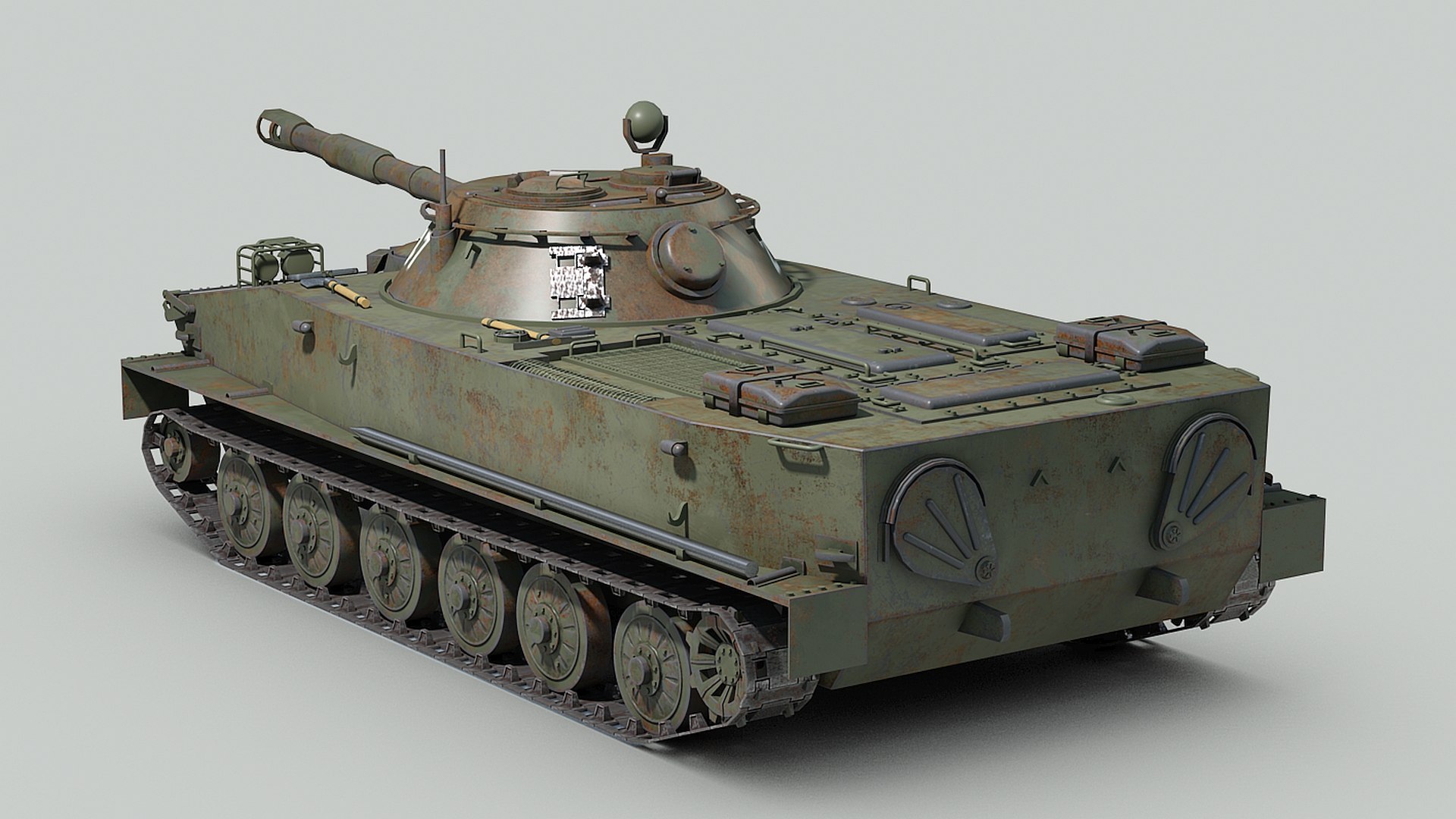 3d Soviet Light Tank