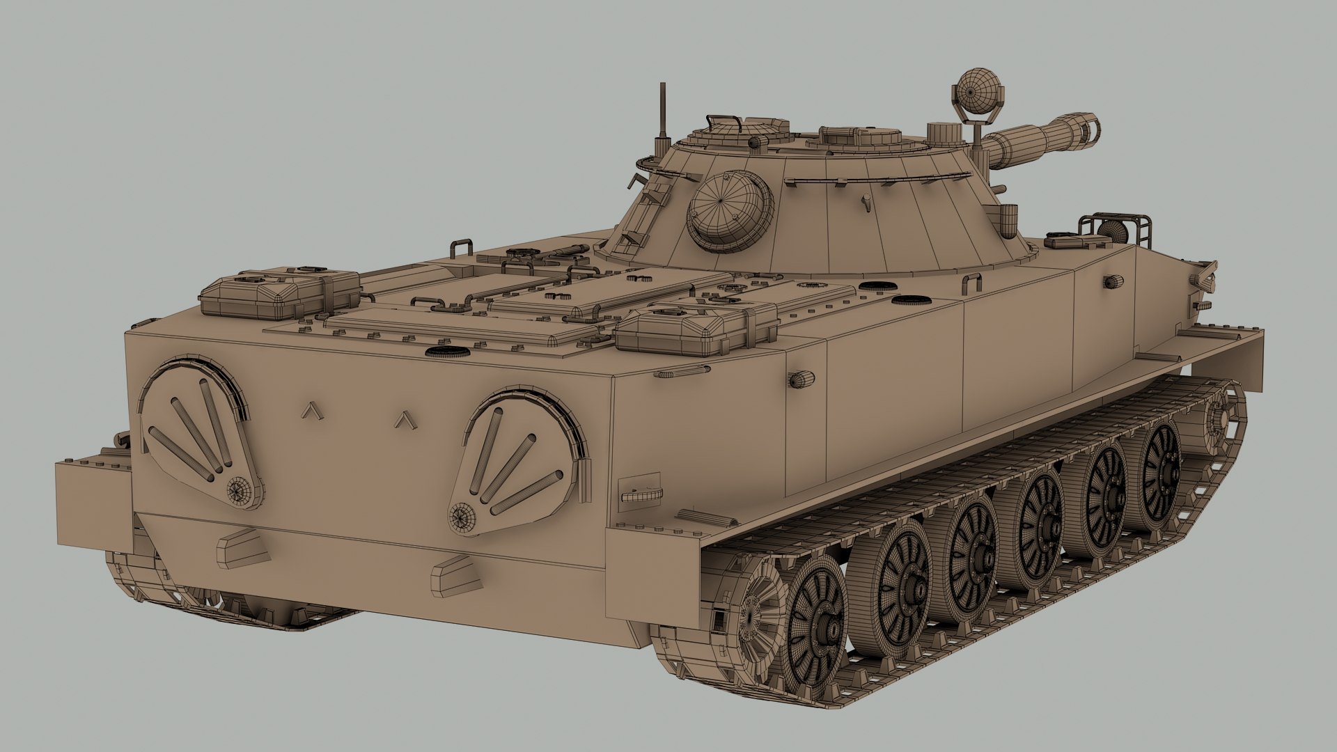 3d Soviet Light Tank