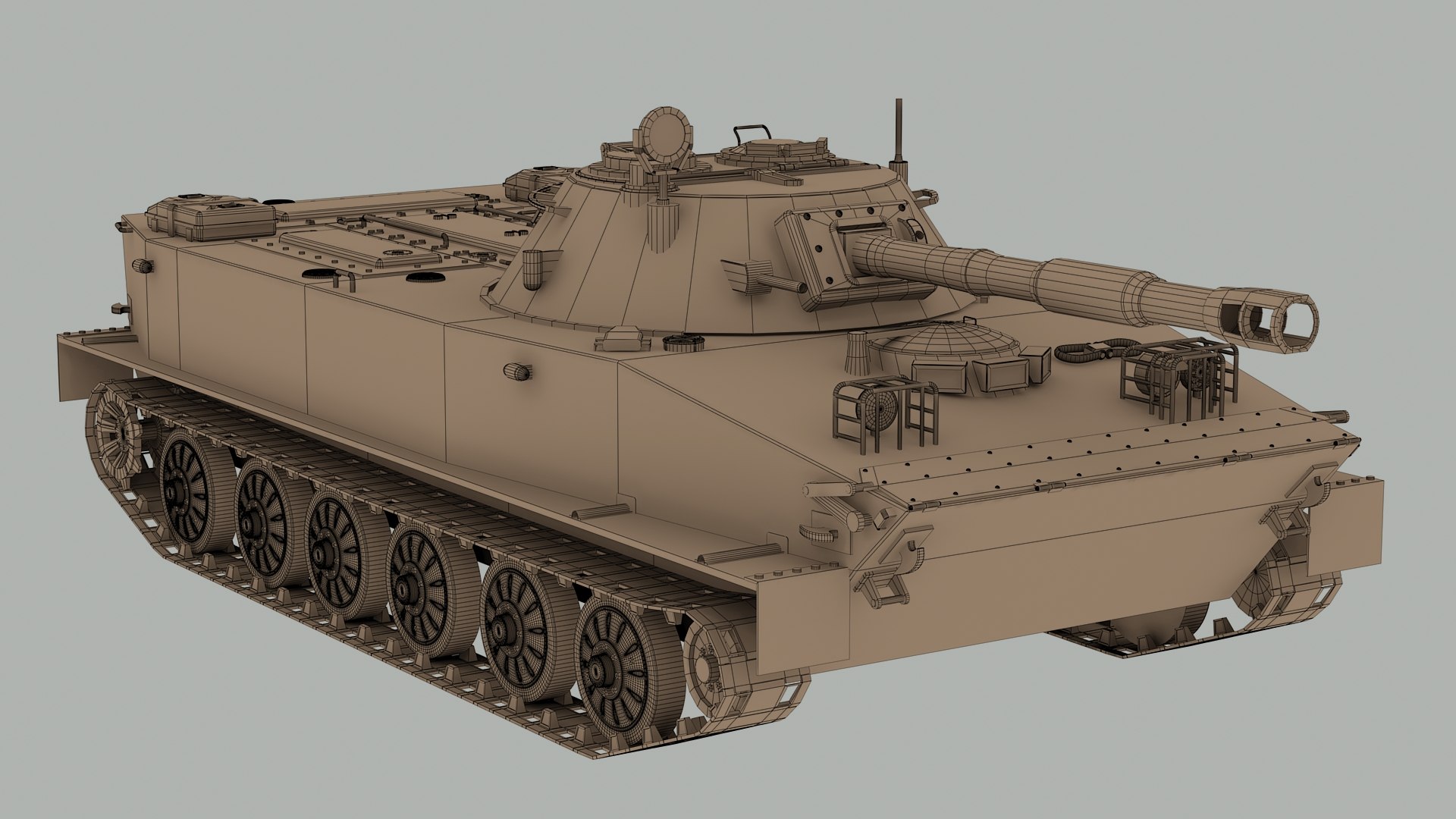 3d Soviet Light Tank