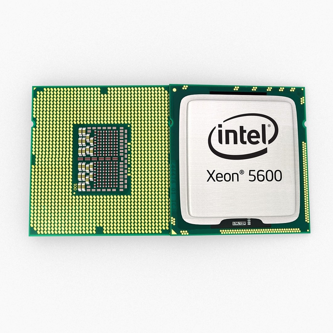 3d Cpu Intel Xeon 5600 Model