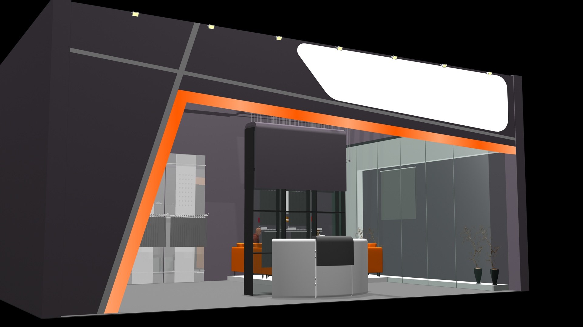 One Side Open Stand 3D Model - TurboSquid 1991013