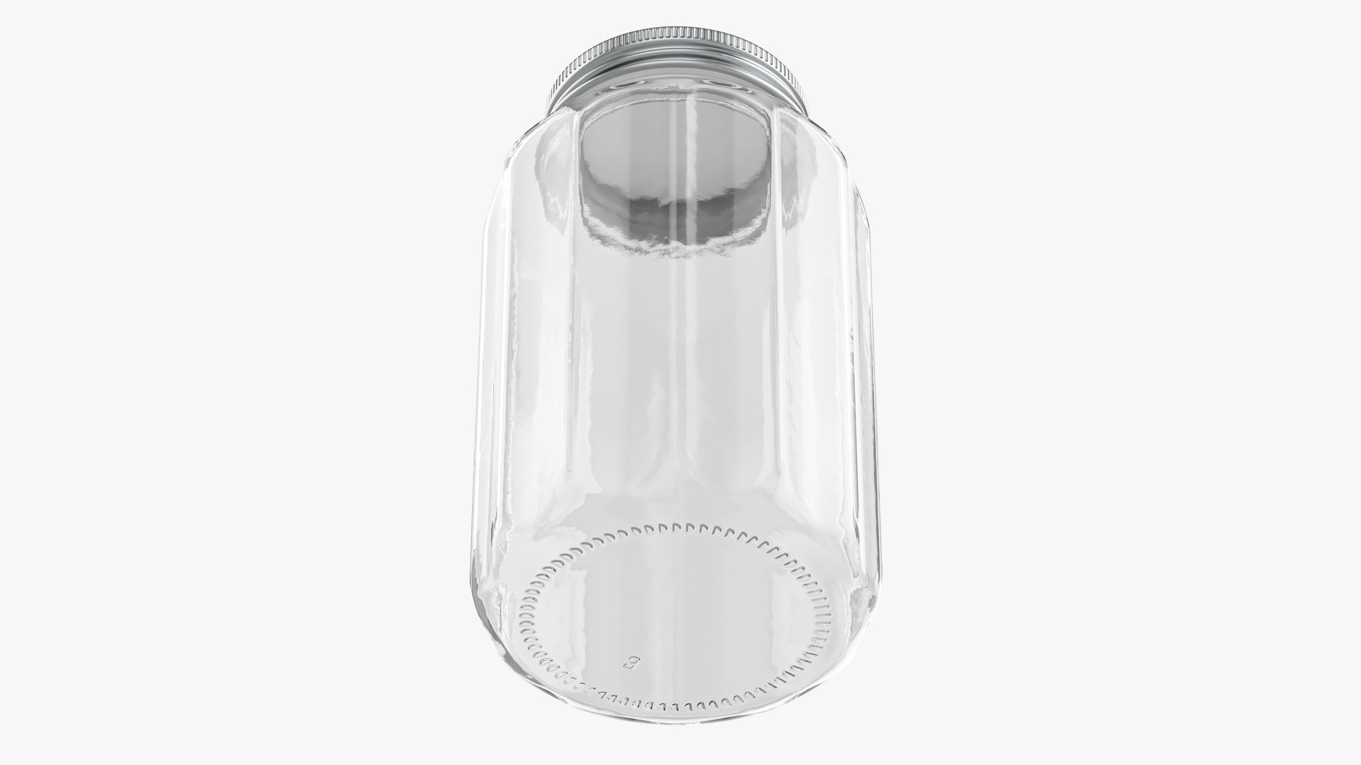 3D Jar Ribbed - TurboSquid 2255532