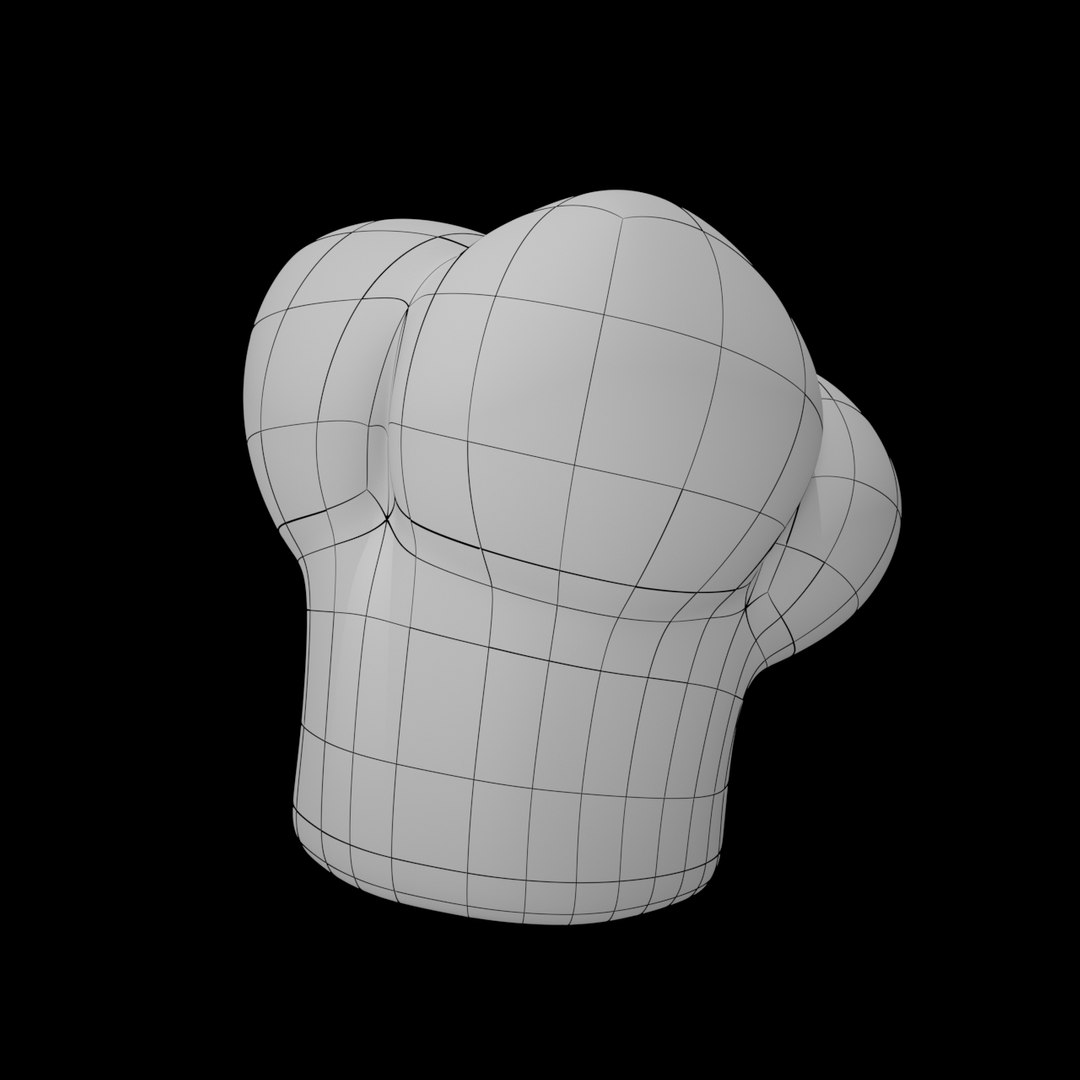 3D Model Chef Hat - TurboSquid 1404449
