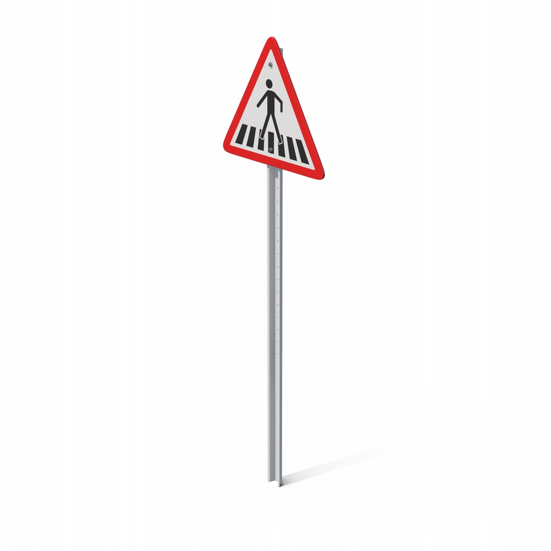 Road Sign Poles Collection Model - TurboSquid 2106104