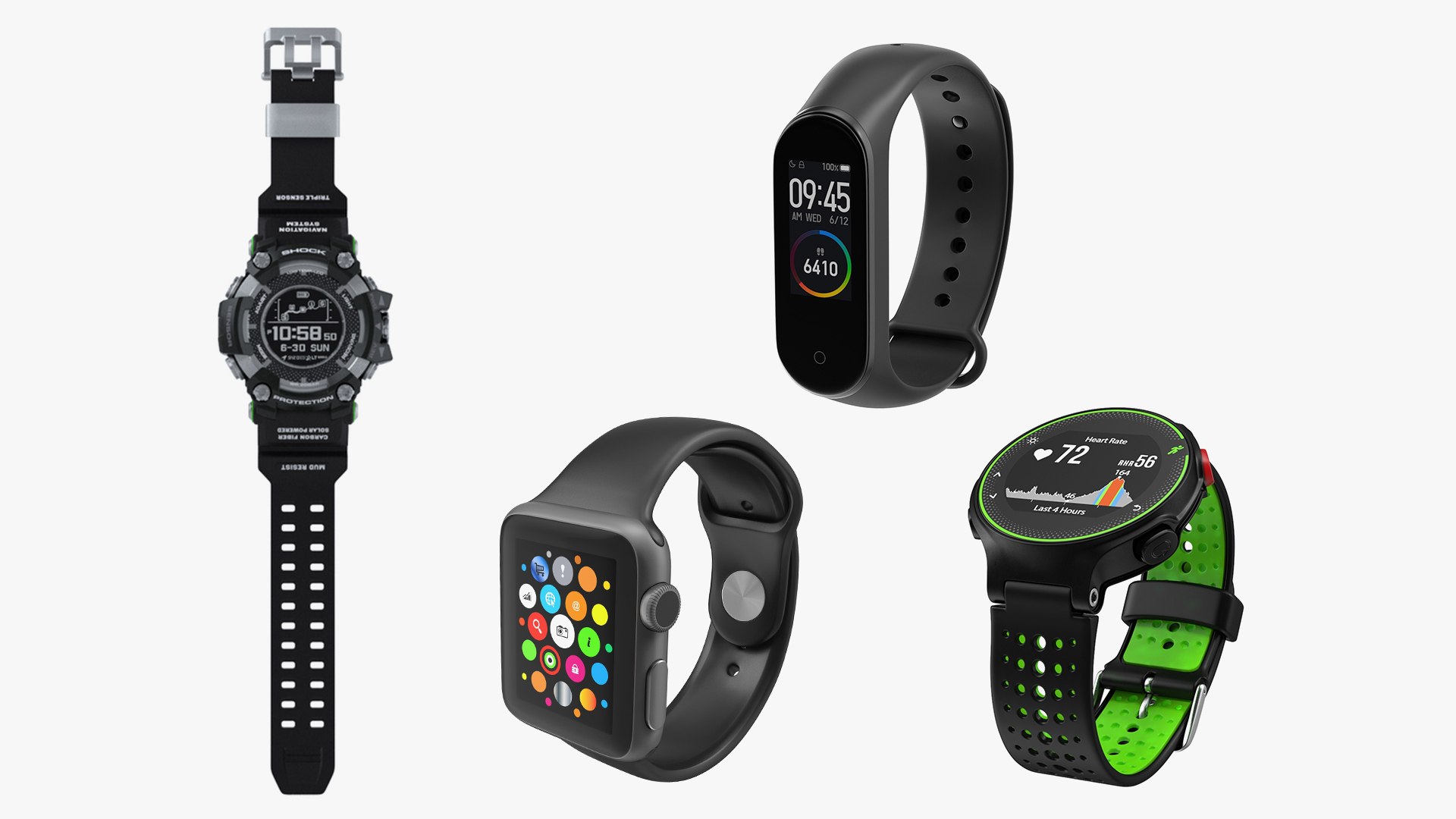 Sport Watches Collection 2 model - TurboSquid 1881345