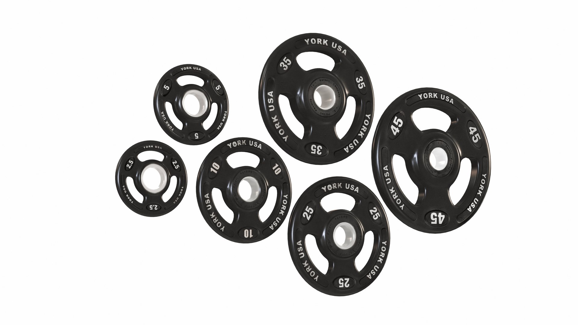 3D GYM Barbell Plate Collection Model - TurboSquid 1828212