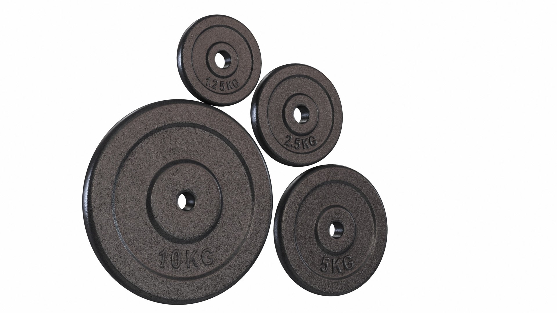 3D GYM Barbell Plate Collection Model - TurboSquid 1828212