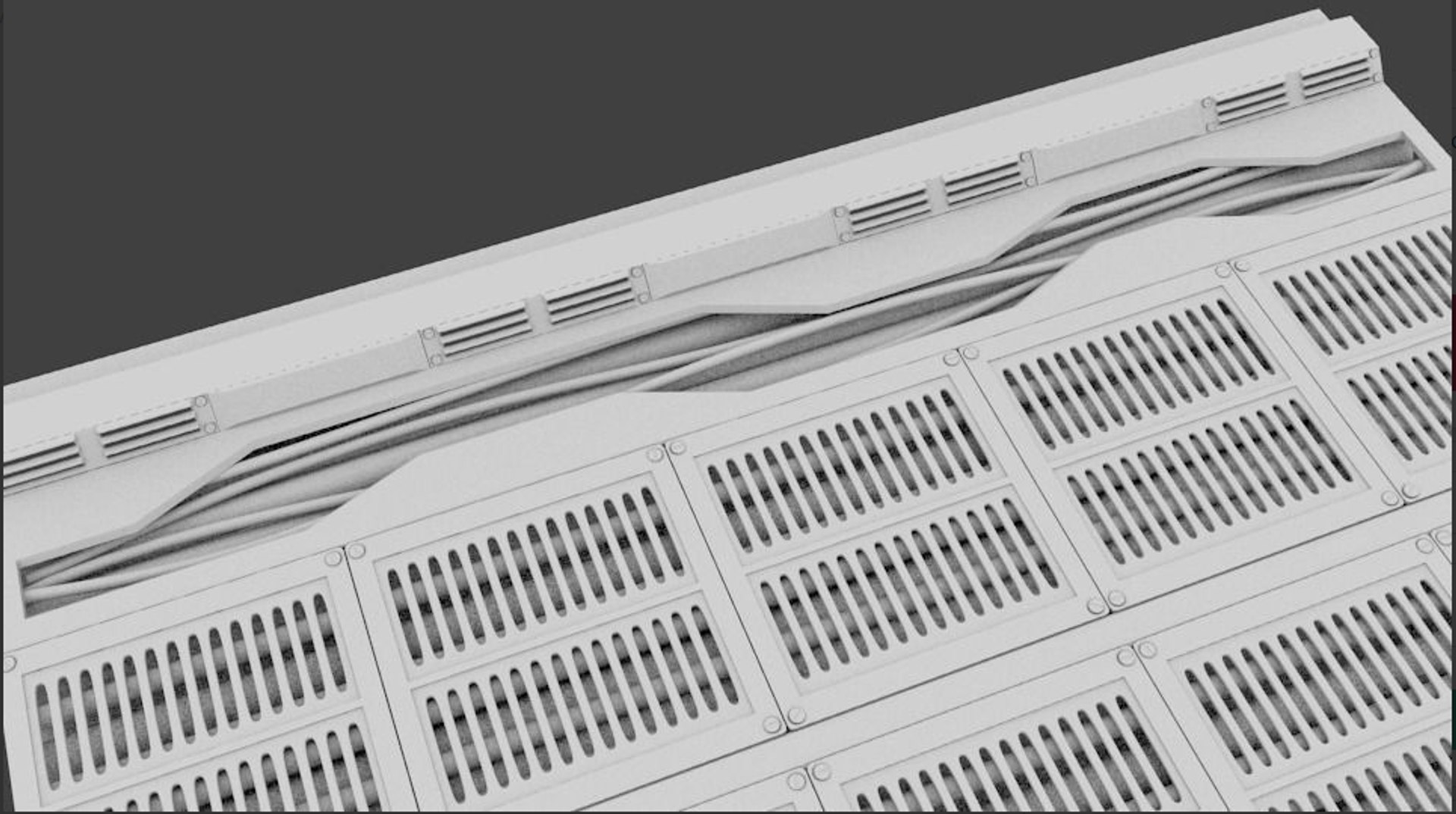 3D Floor Panel Sci Fi Model - TurboSquid 1530019