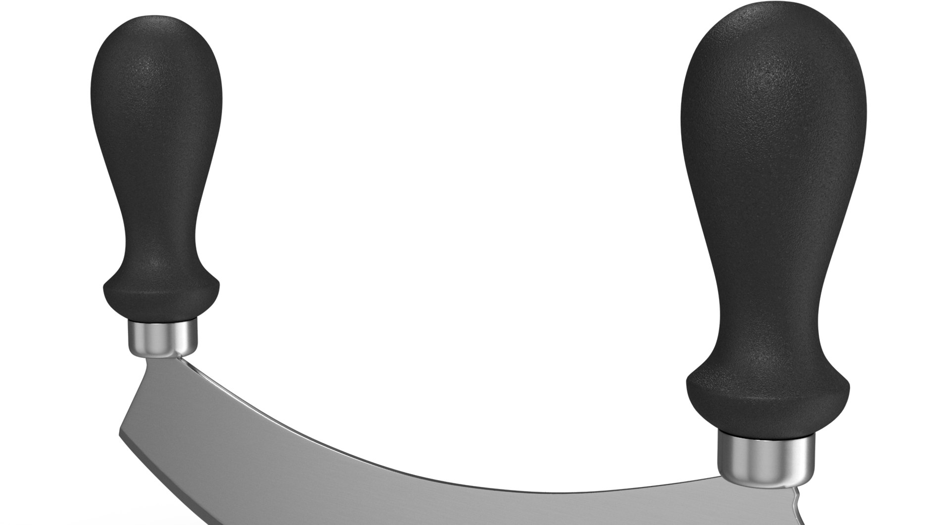 Mezzaluna With One Blade And Plastic Handles 3D Model - TurboSquid 2246189