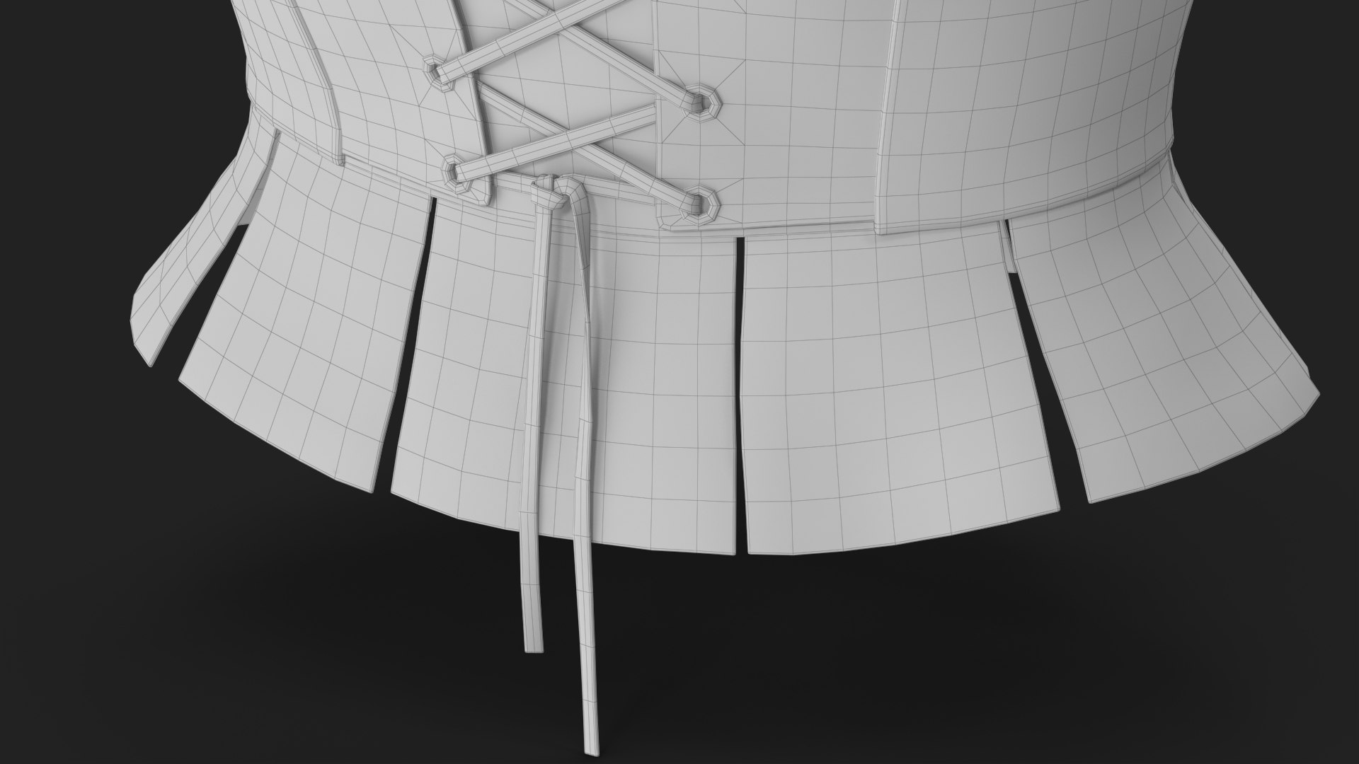 Corset 3D Model - TurboSquid 2117932