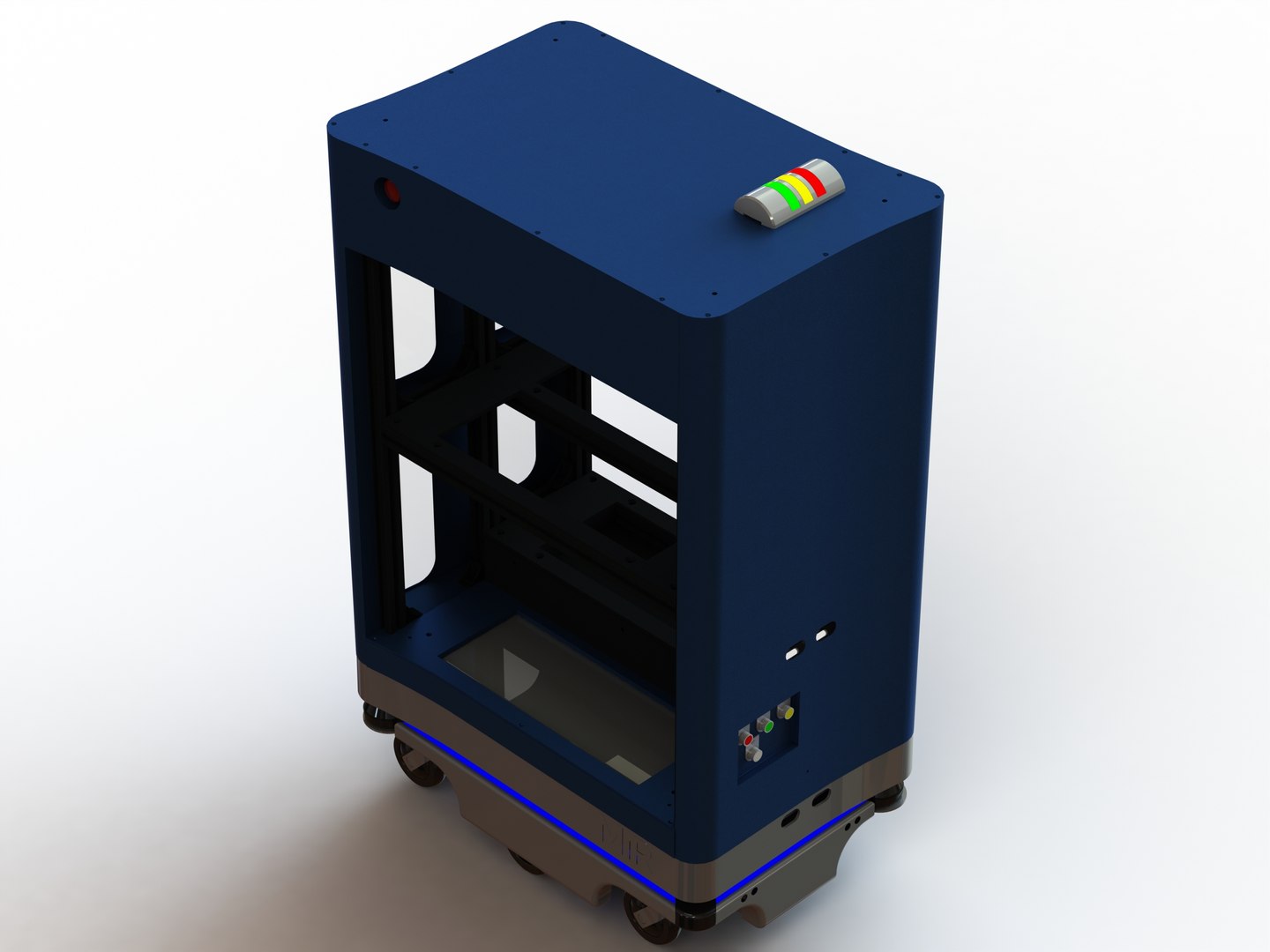 Mobile Industrial Robots Of Tray Transport Module 3D Model - TurboSquid ...