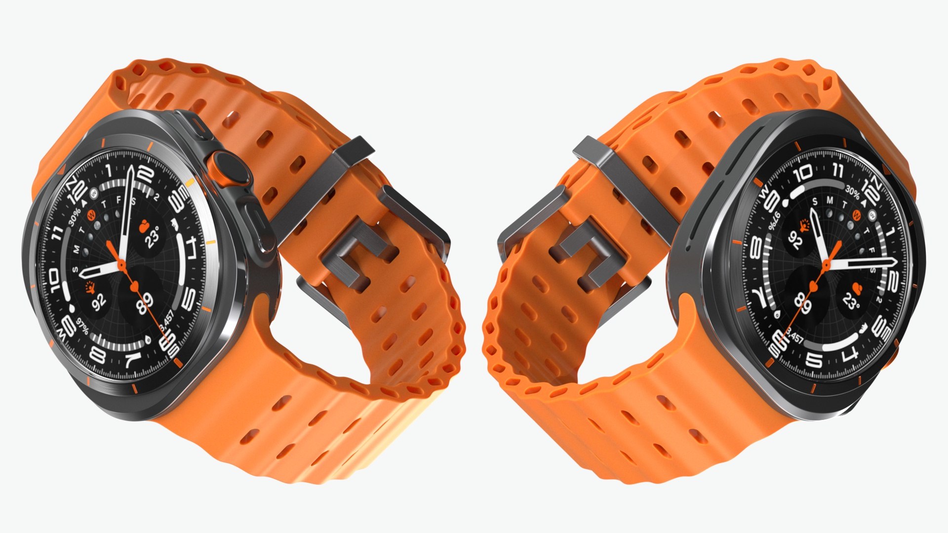 Samsung Galaxy Watch 8 Ultra Titanium Gray Model - TurboSquid 2434852