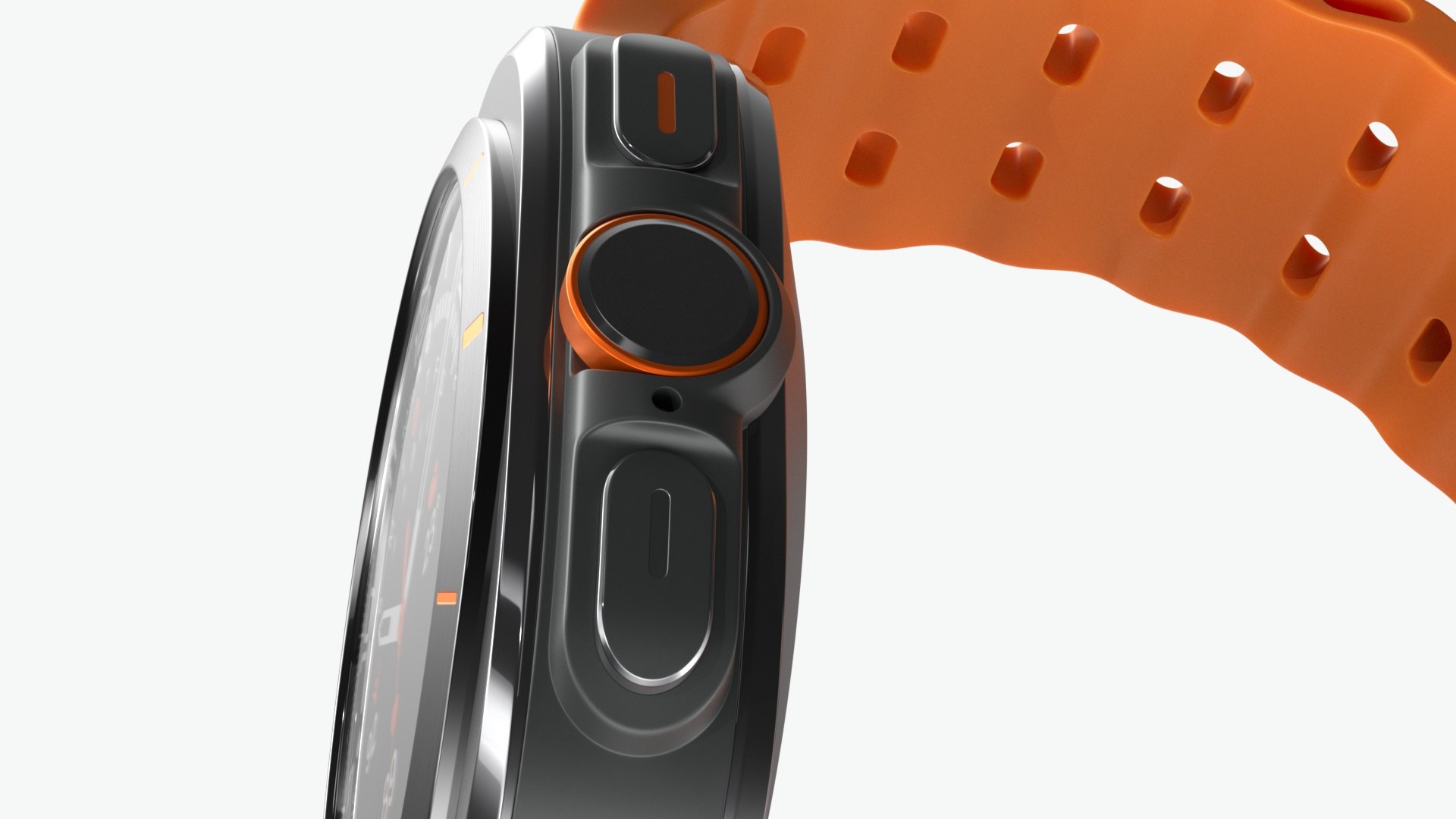 Samsung Galaxy Watch 8 Ultra Titanium Gray Model - TurboSquid 2434852