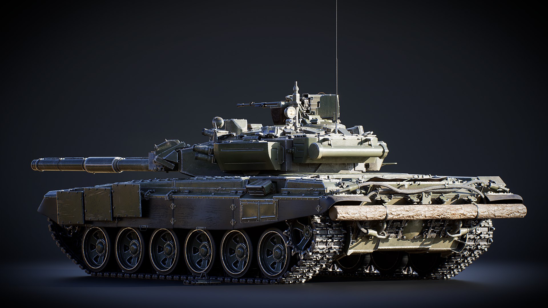 3D T90 MBT V053 Vehicle Blueprint Early Model - TurboSquid 2213961