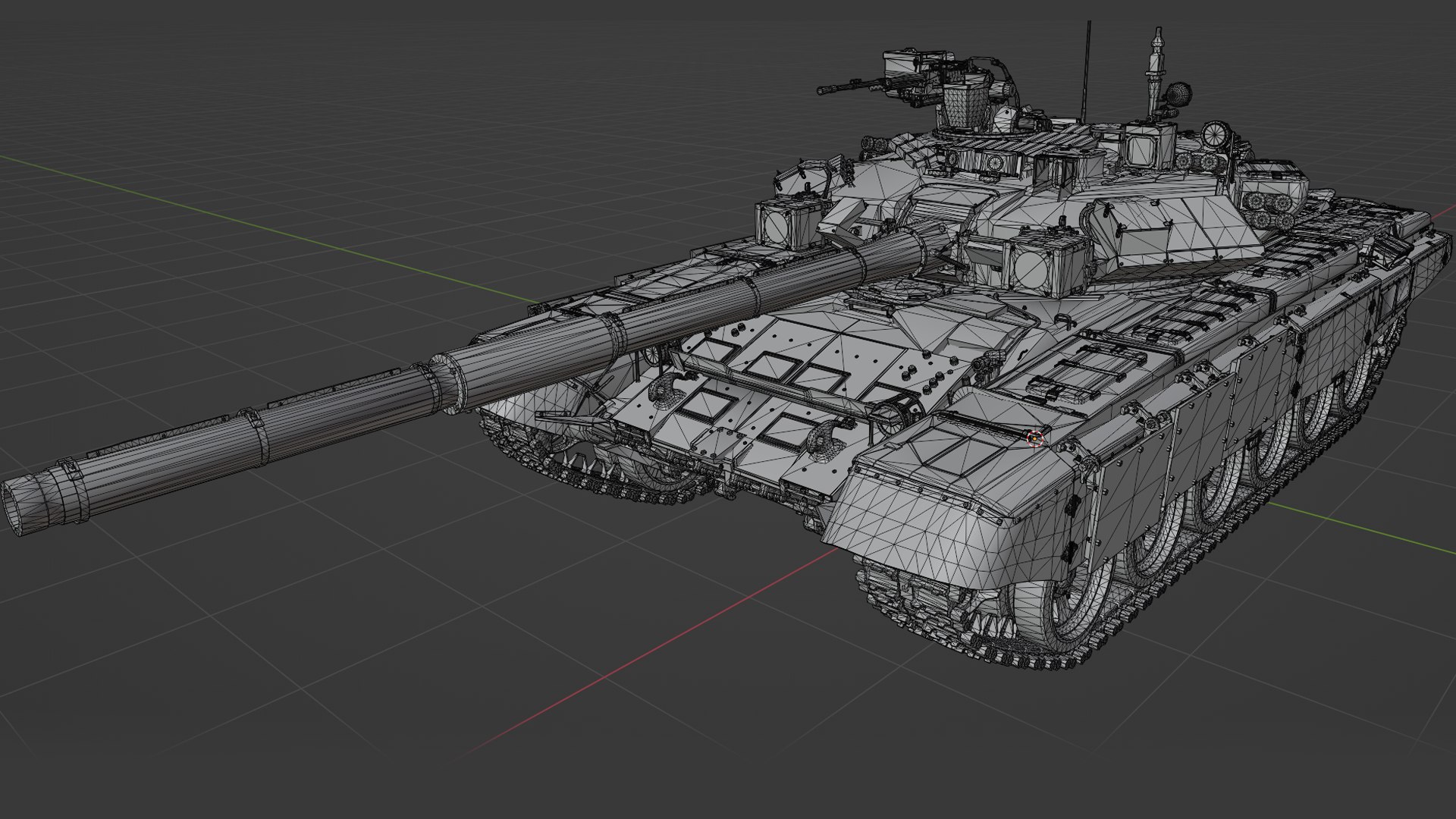 3D T90 MBT V053 Vehicle Blueprint Early Model - TurboSquid 2213961
