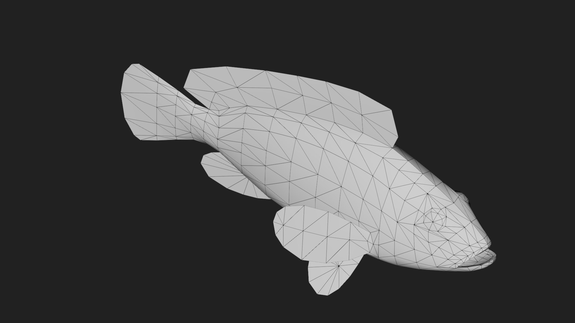 Bass Fish 3D - TurboSquid 2123258