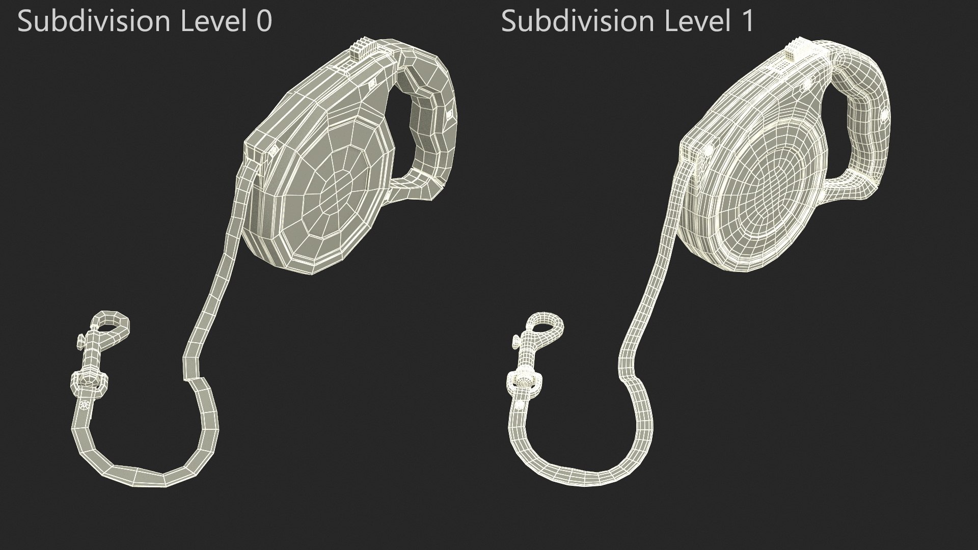 Flexi Classic Retractable Dog Leash 3D Model - TurboSquid 2183264