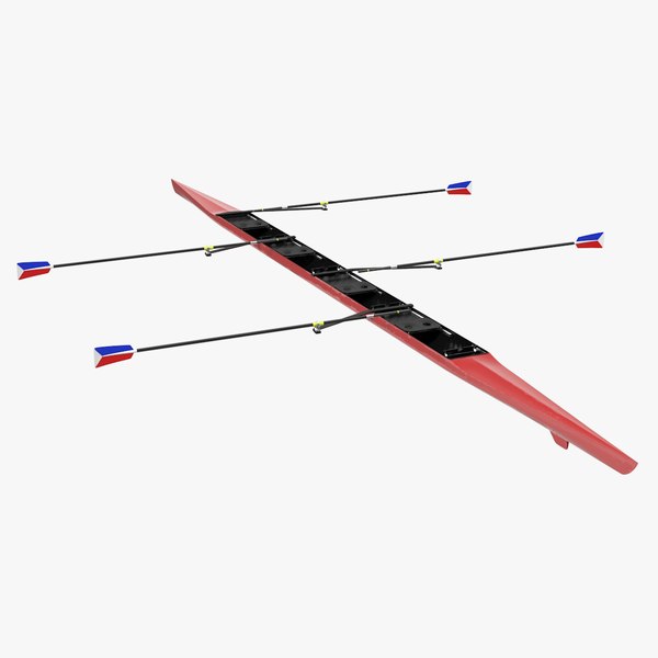 3D model single scull rowing boat - TurboSquid 1387635