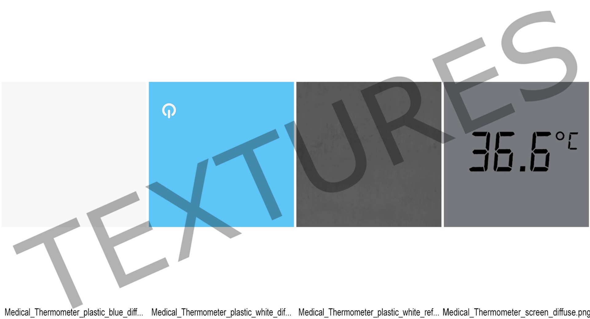 Digital Medical Thermometer 3D Model - TurboSquid 1318168