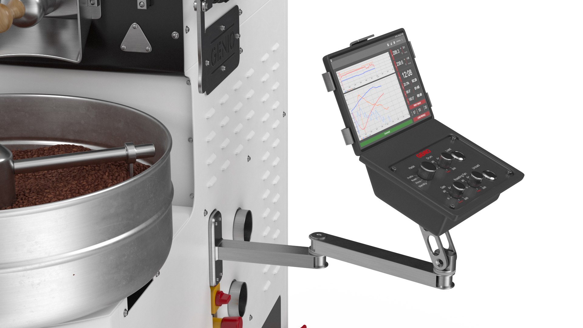 Coffee Roaster Machine GENIO 3D Model - TurboSquid 2193421