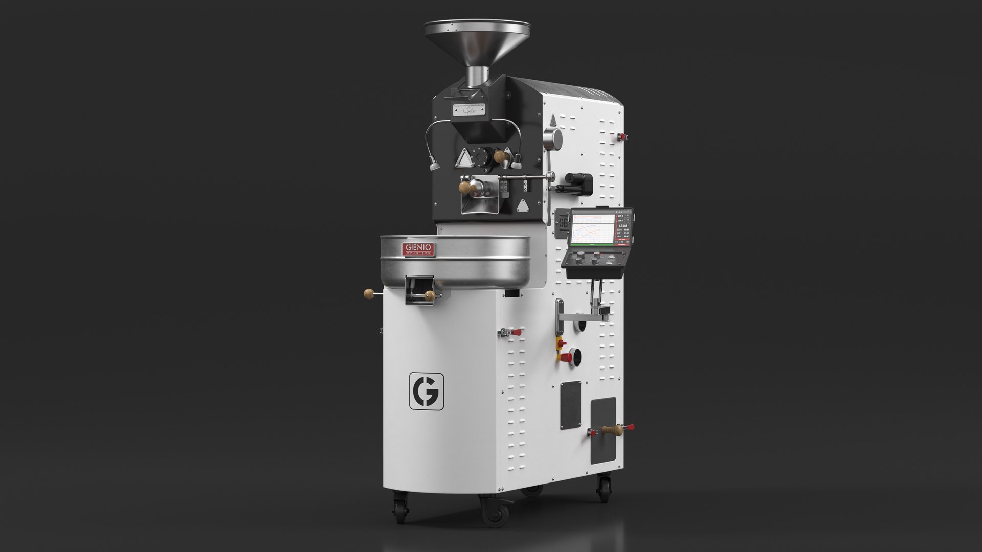 Coffee Roaster Machine GENIO 3D Model - TurboSquid 2193421