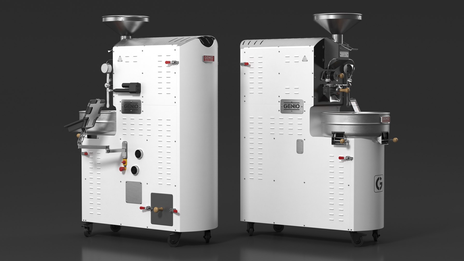 Coffee Roaster Machine GENIO 3D Model - TurboSquid 2193421