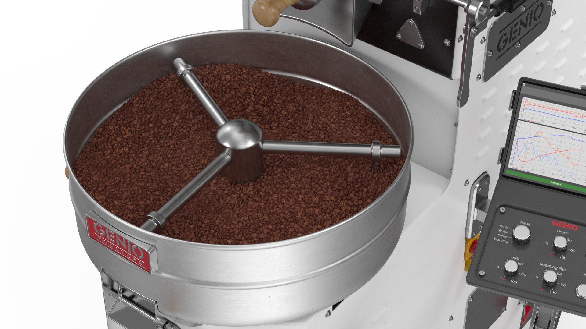 Coffee Roaster Machine GENIO 3D Model - TurboSquid 2193421