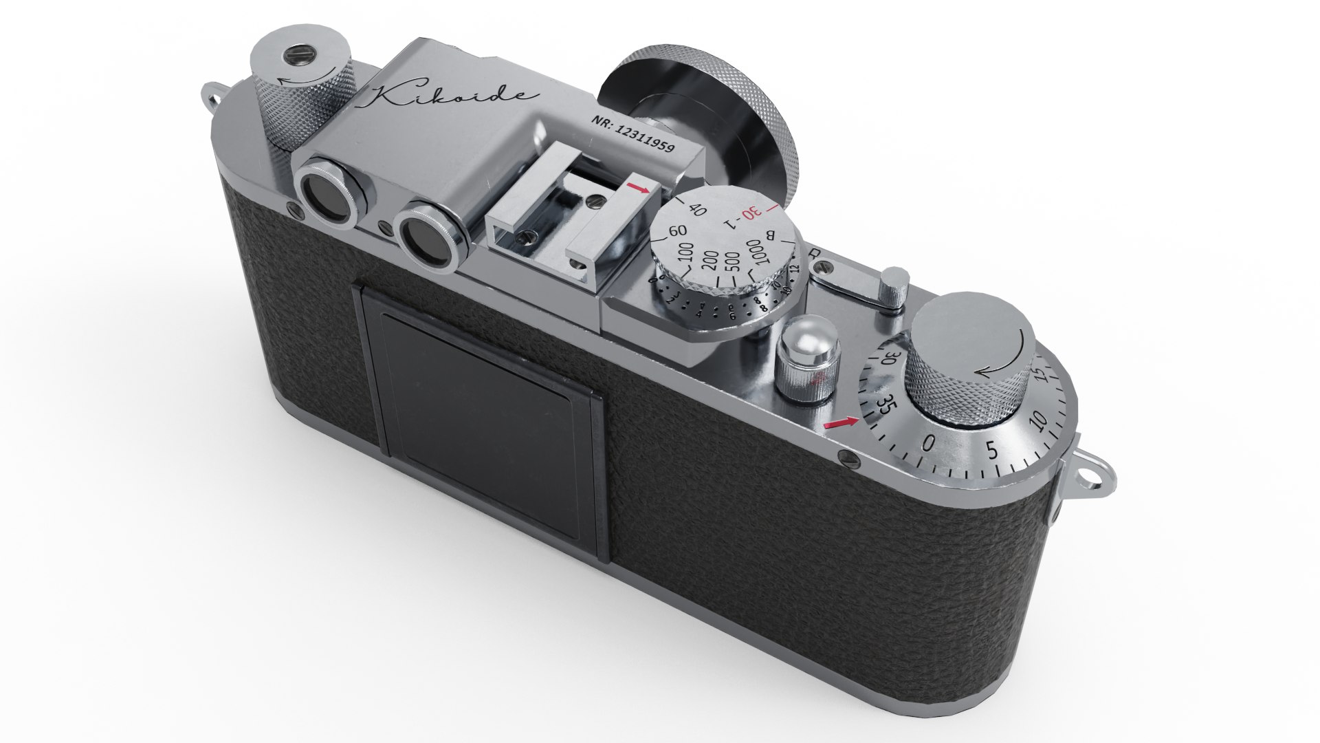 Vintage Leica-Based Camera Model - High Quality And Realistic Details ...