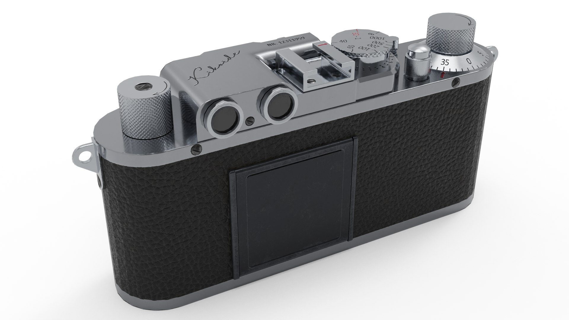 Vintage Leica-Based Camera Model - High Quality and Realistic Details ...