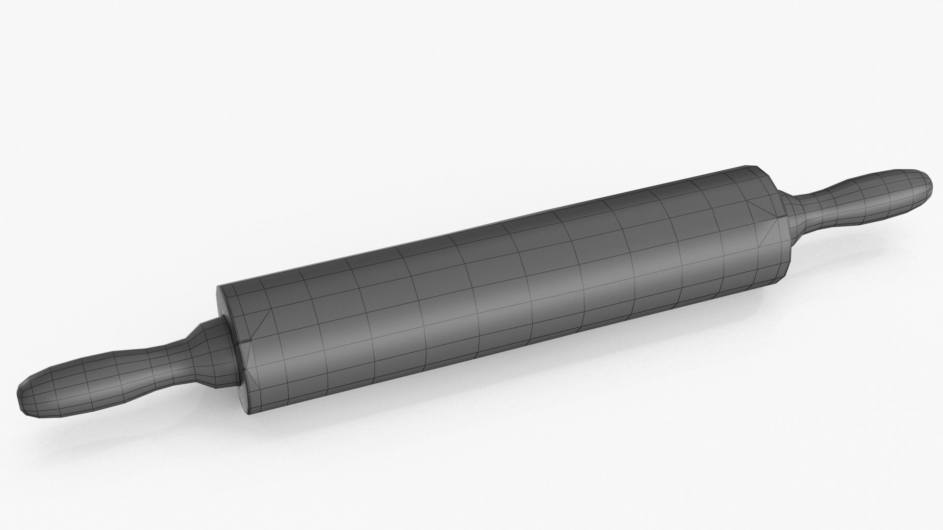 3D model wooden rolling pin - TurboSquid 1530464