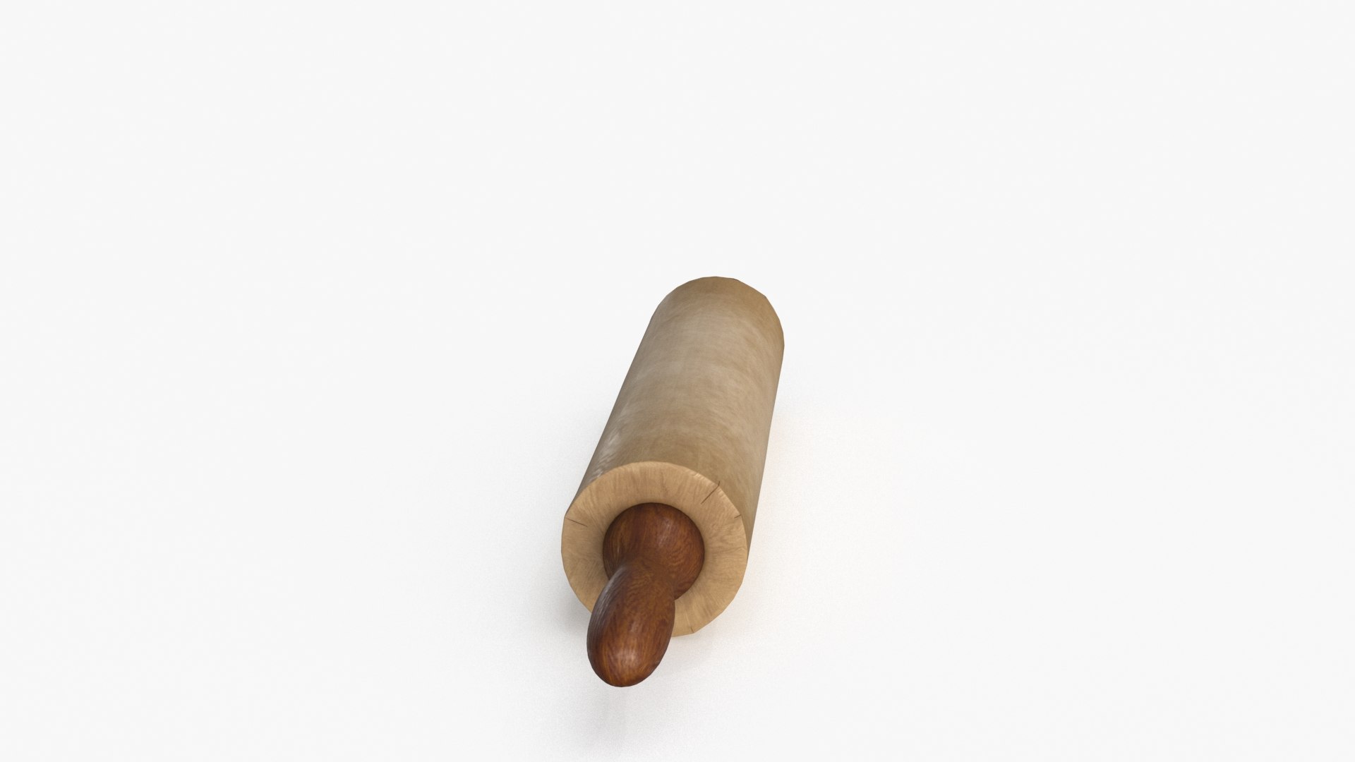 3D model wooden rolling pin - TurboSquid 1530464