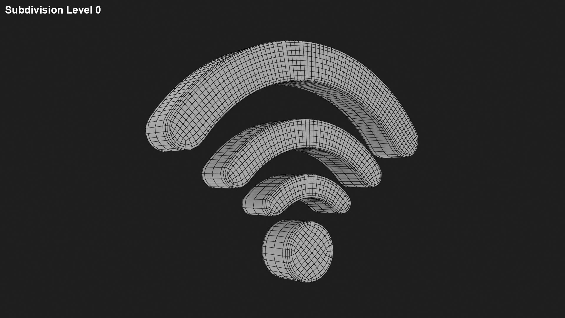 3D Wifi Symbol Collection - TurboSquid 2092244