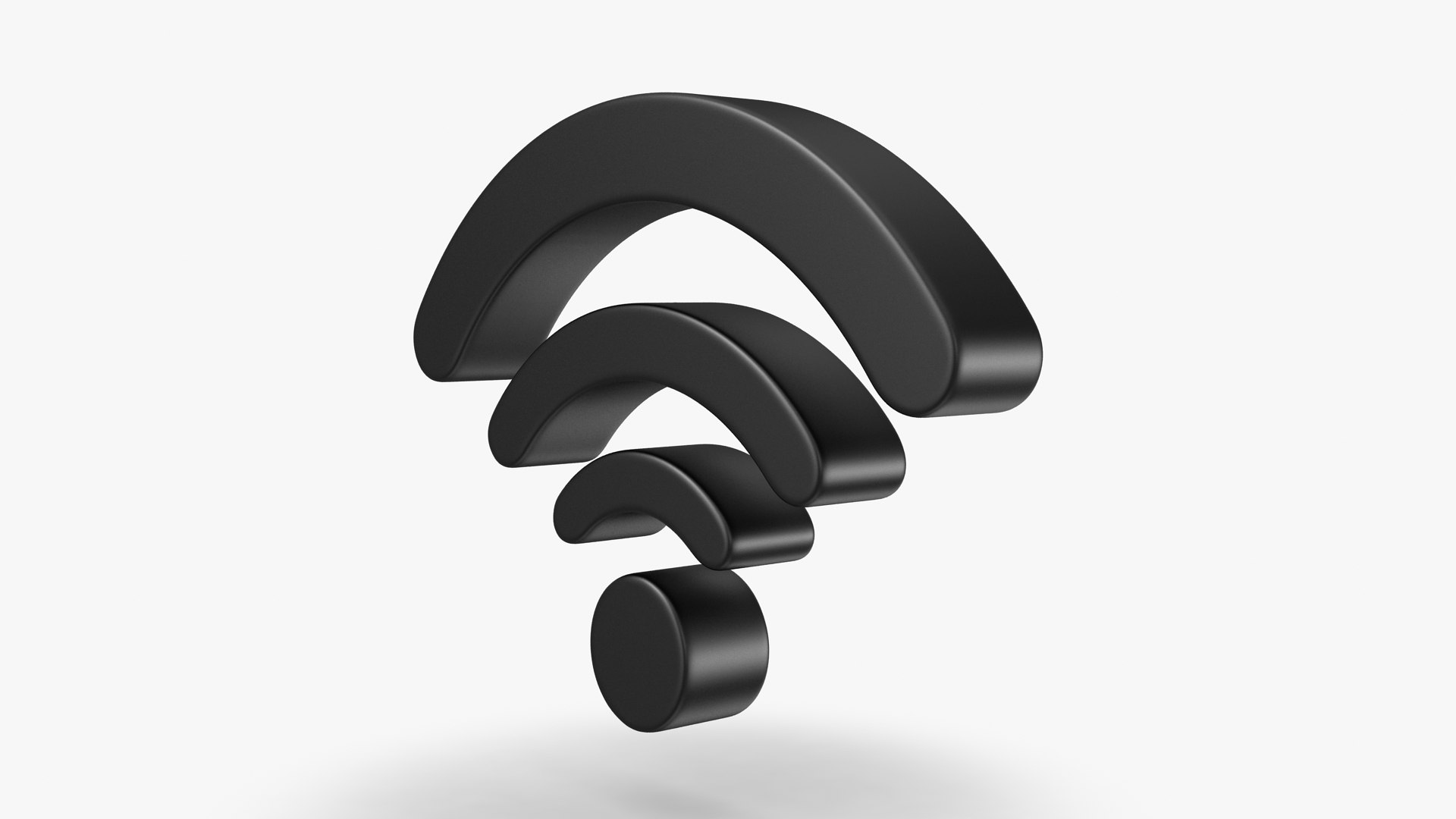 3D Wifi Symbol Collection - TurboSquid 2092244