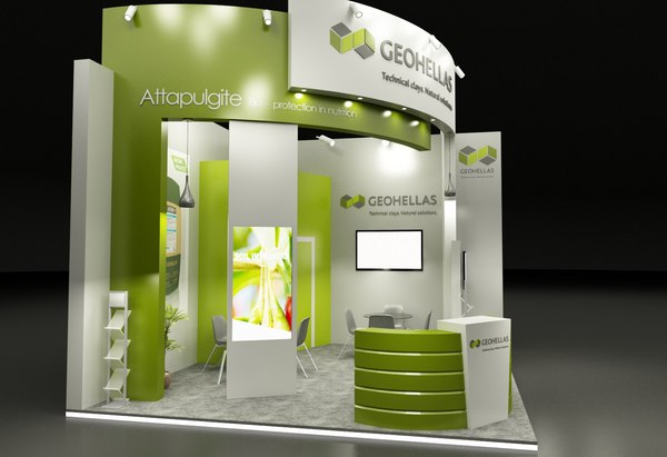 Fair stand 3D model - TurboSquid 1282054