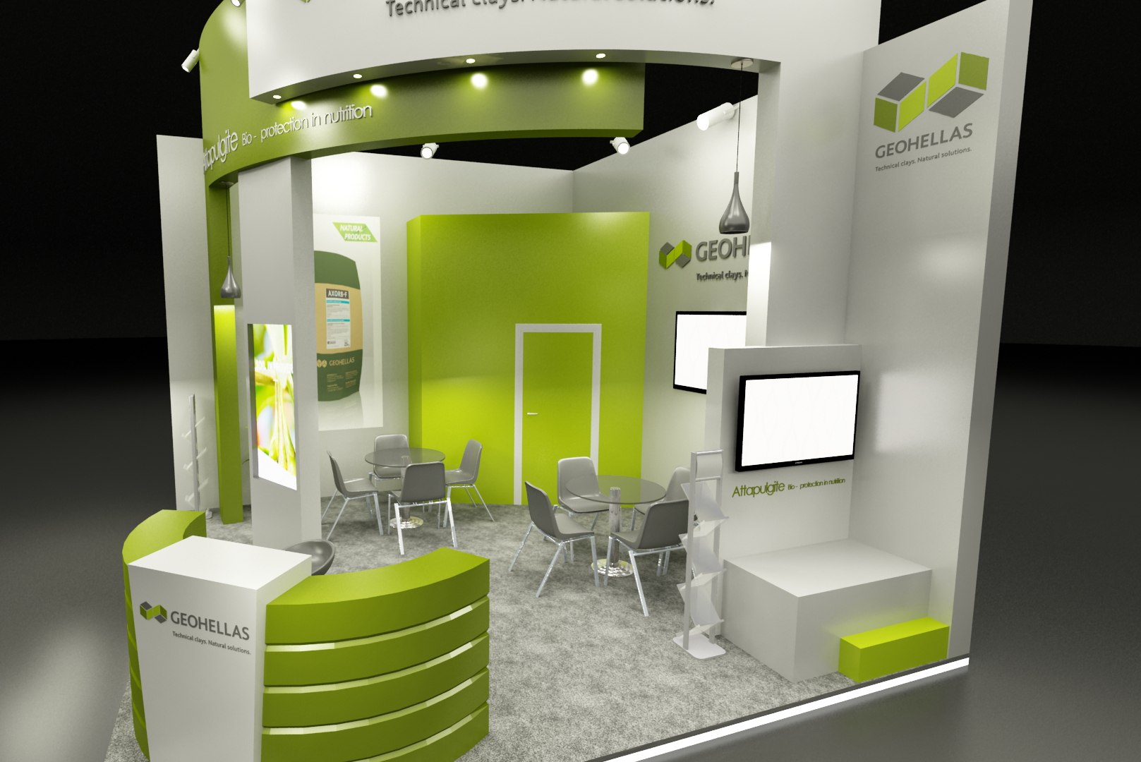 Fair Stand 3D Model - TurboSquid 1282054