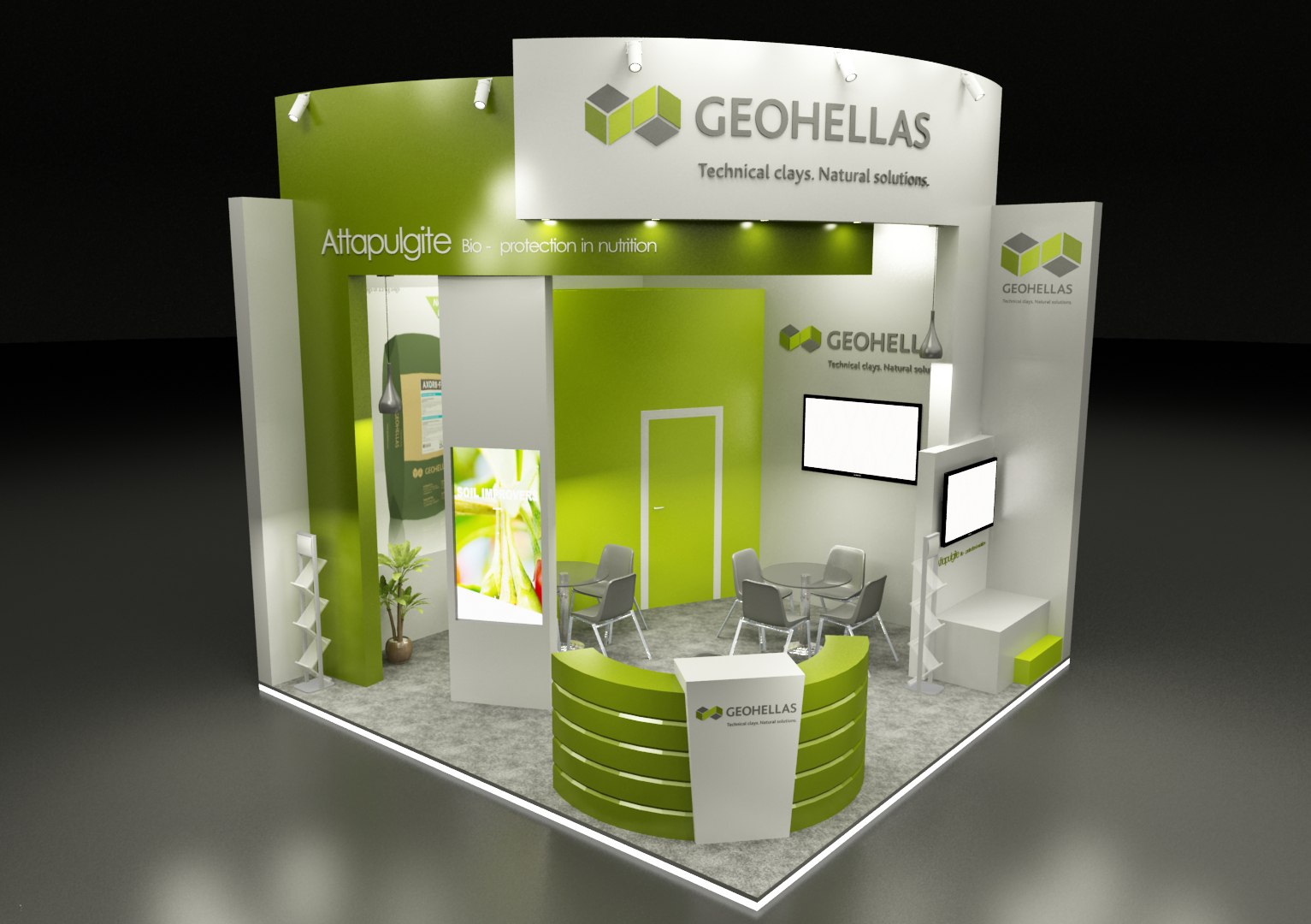 Fair Stand 3D Model - TurboSquid 1282054