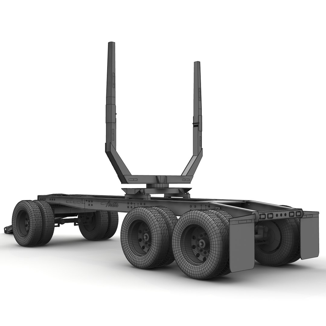 3d Model Long Logger
