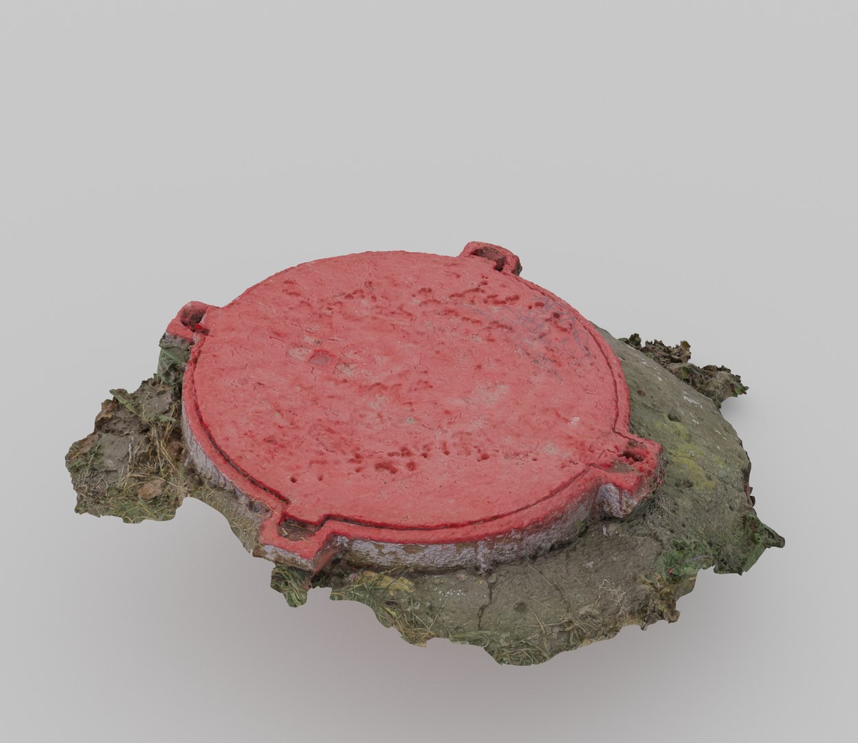 Manhole 3D Model - TurboSquid 1638540